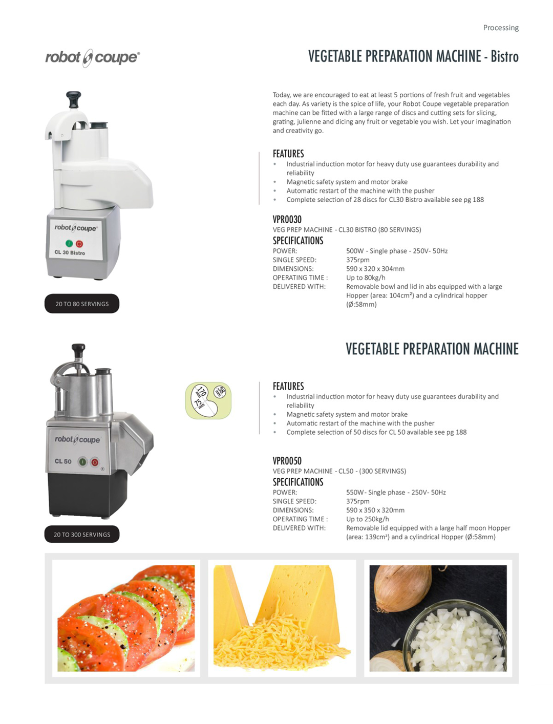 PROCESSORS | PMB CATERING EQUIPMENT