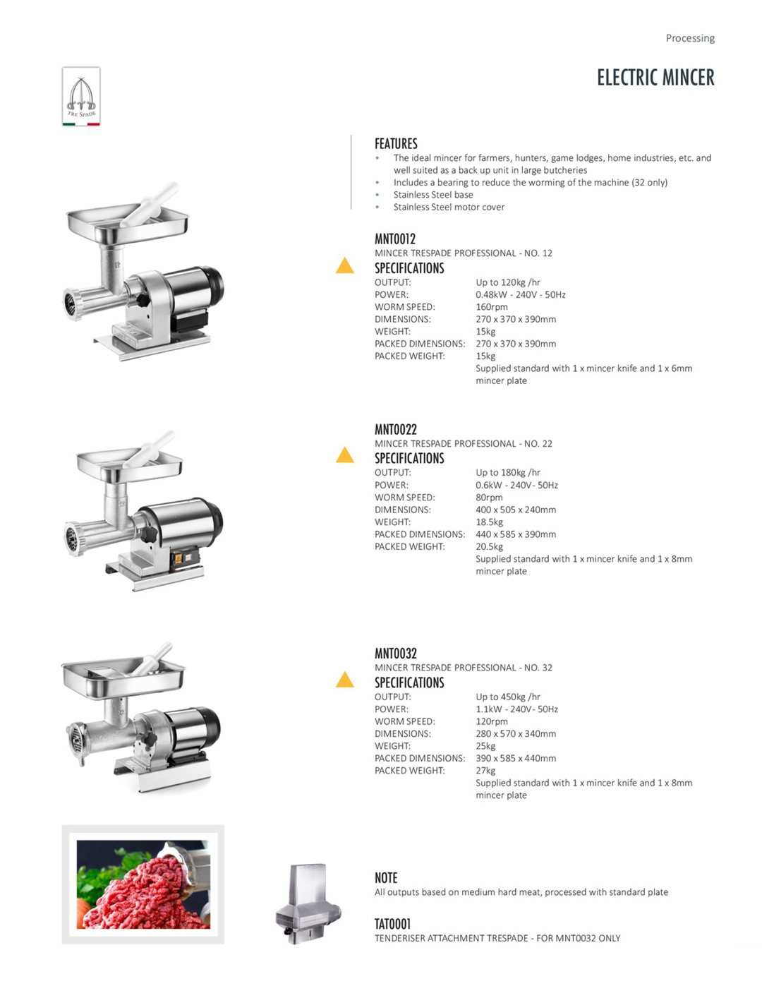 BUTCHERY | PMB CATERING EQUIPMENT